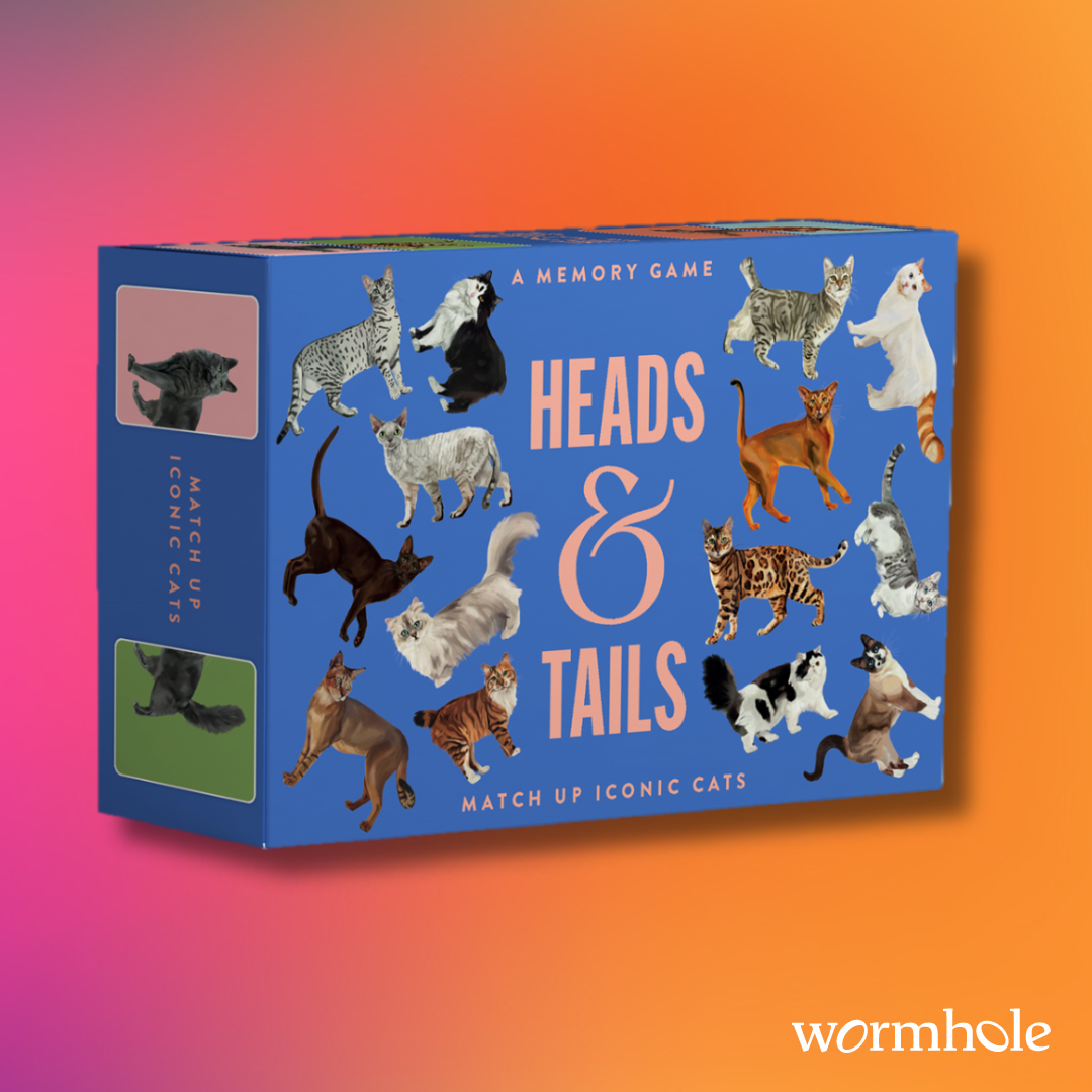 Heads & Tails: Cat Memory Cards - Match Up Iconic Cats – Wormhole