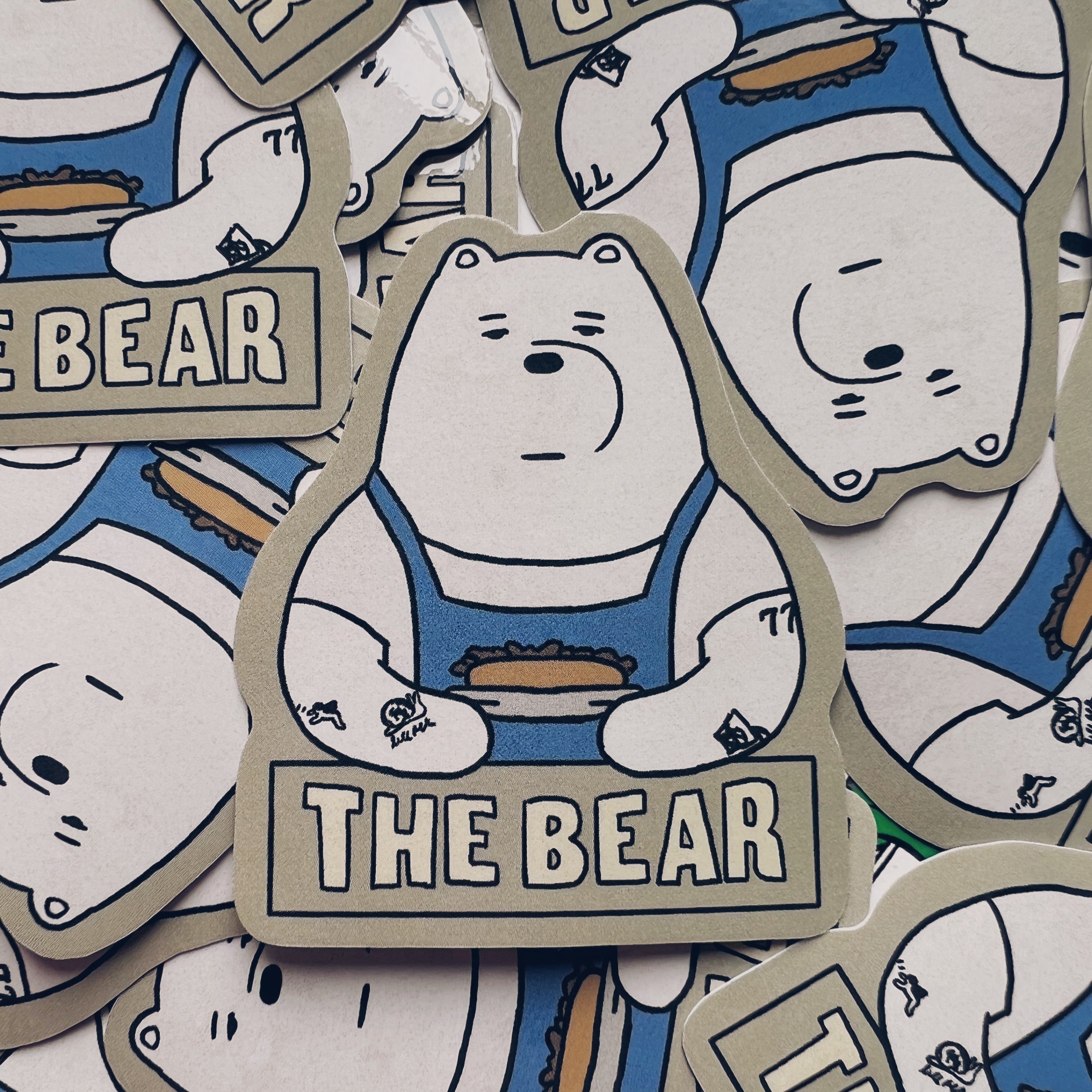 The Bear Vinyl Sticker – Wormhole