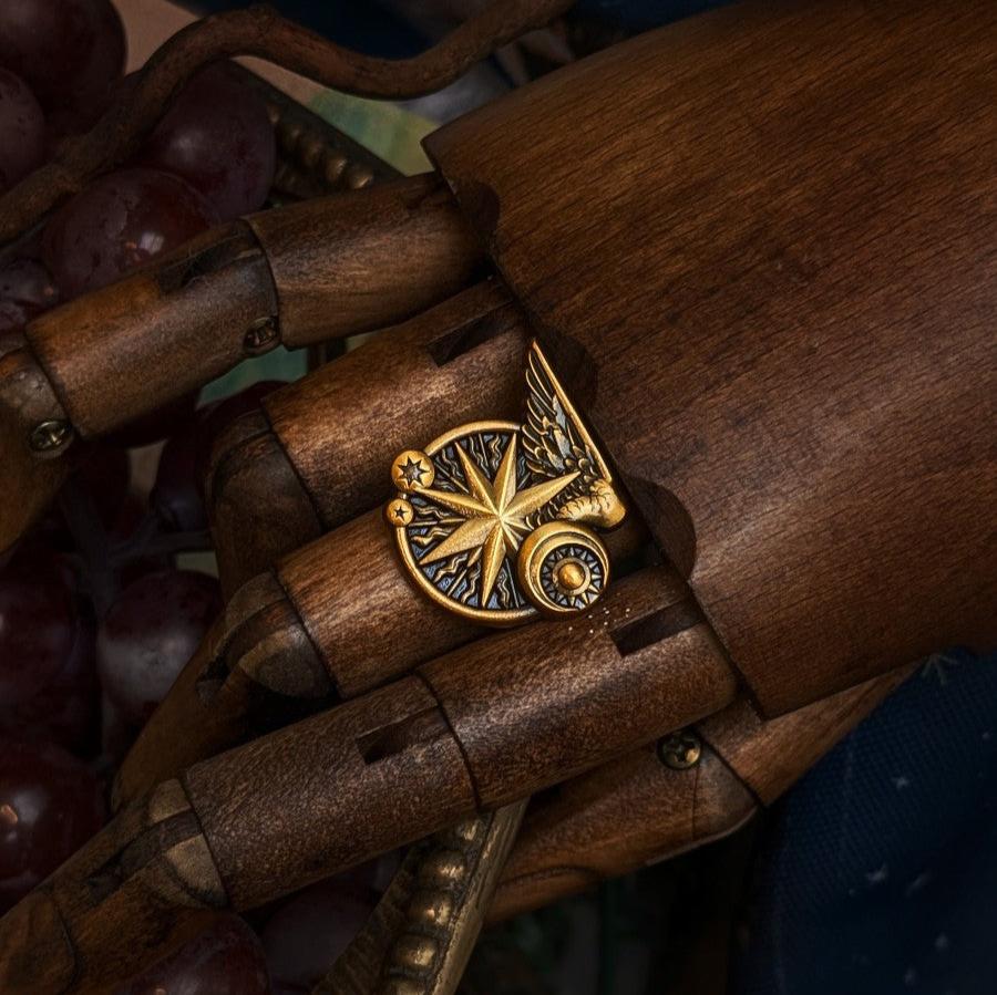 Cloudborne Adjustable Ring – Wormhole