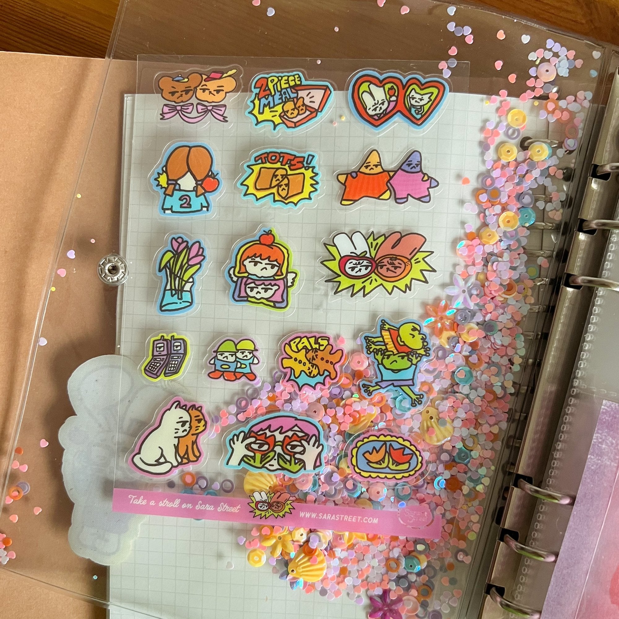 Seeing Double Sticker Sheet – Wormhole